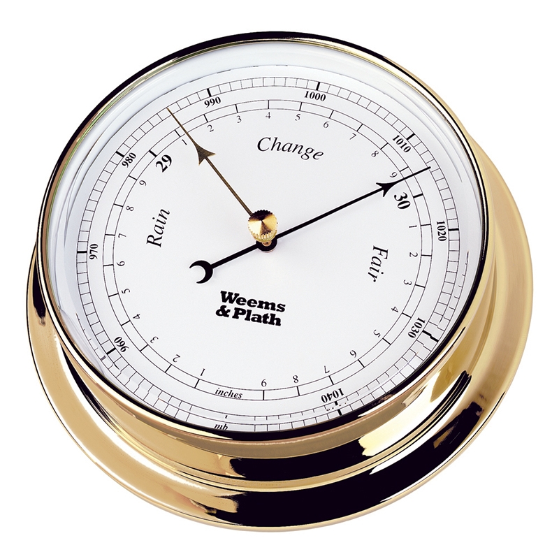 Endurance I 125 - Barometer - Messing - 152 mm van Weems & Plath