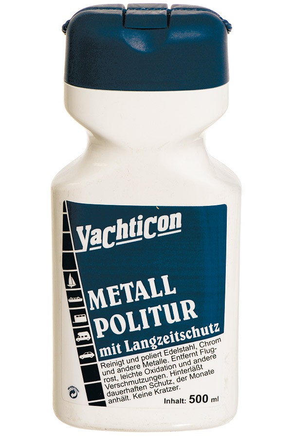 Metaal Polish - Politoer - Reinigt En Beschermt - 500 ml van Yachti...